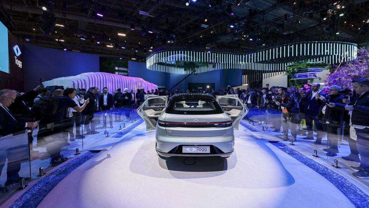 Togg'un yeni modeli CES 2024'te beğeni topladı