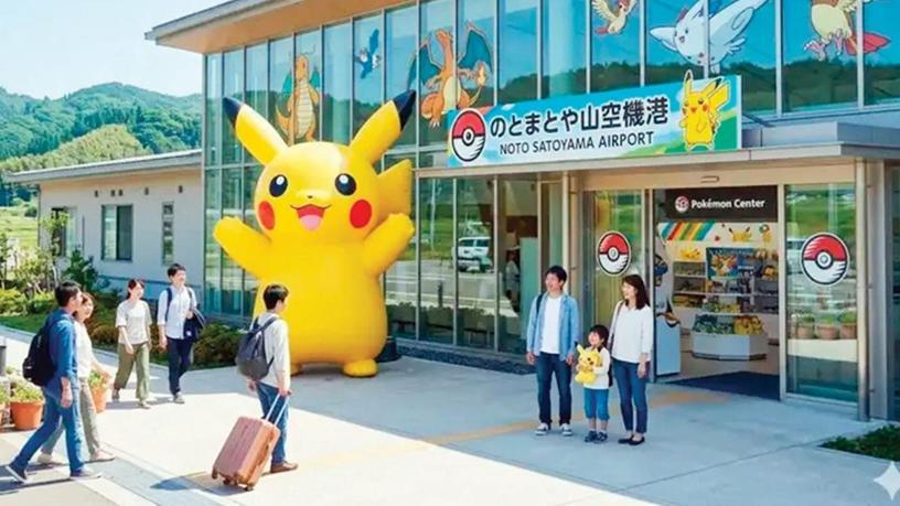 Pokemon havalimanı açılıyor